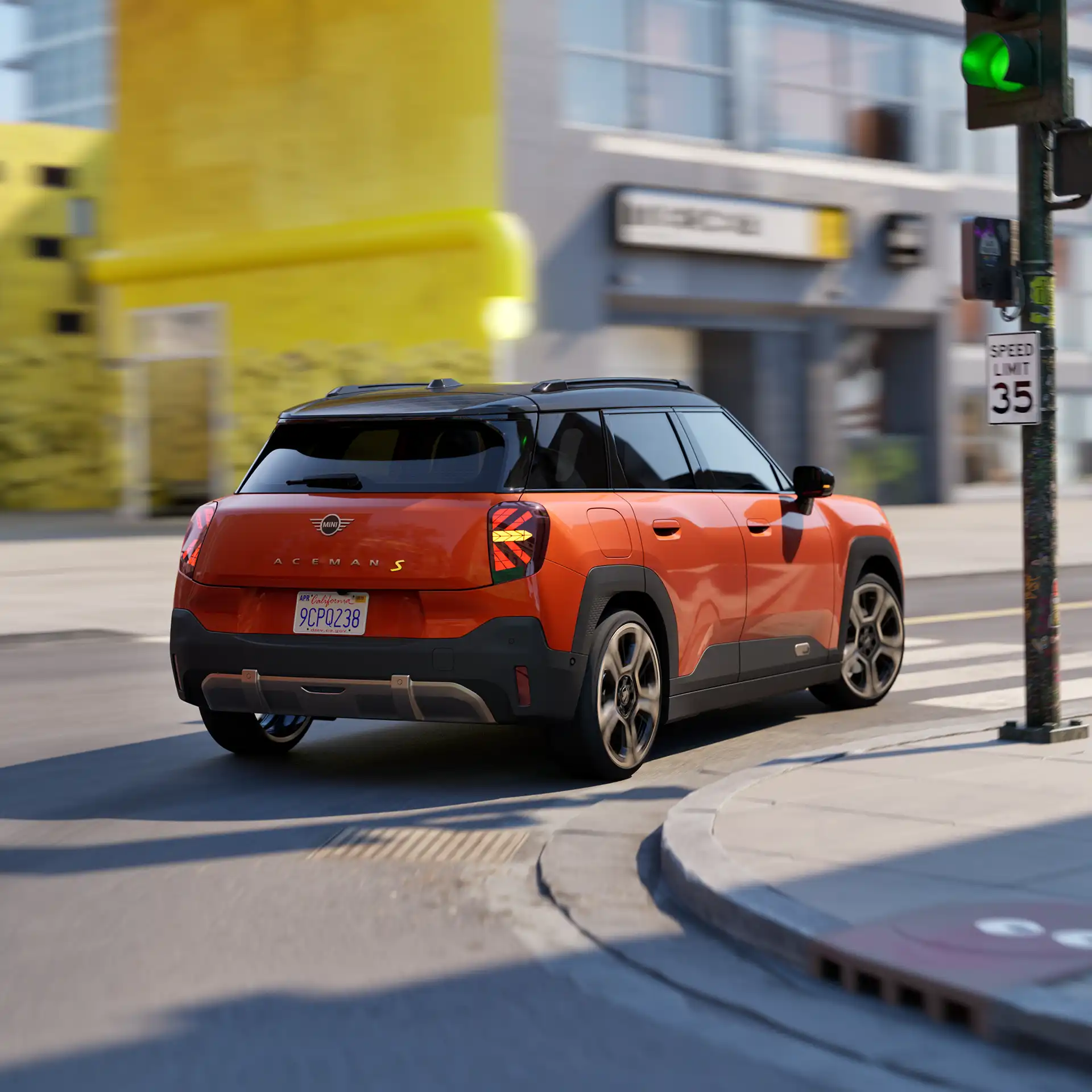 Helt elektriska MINI Aceman – egenskaper och funktioner | MINI SE