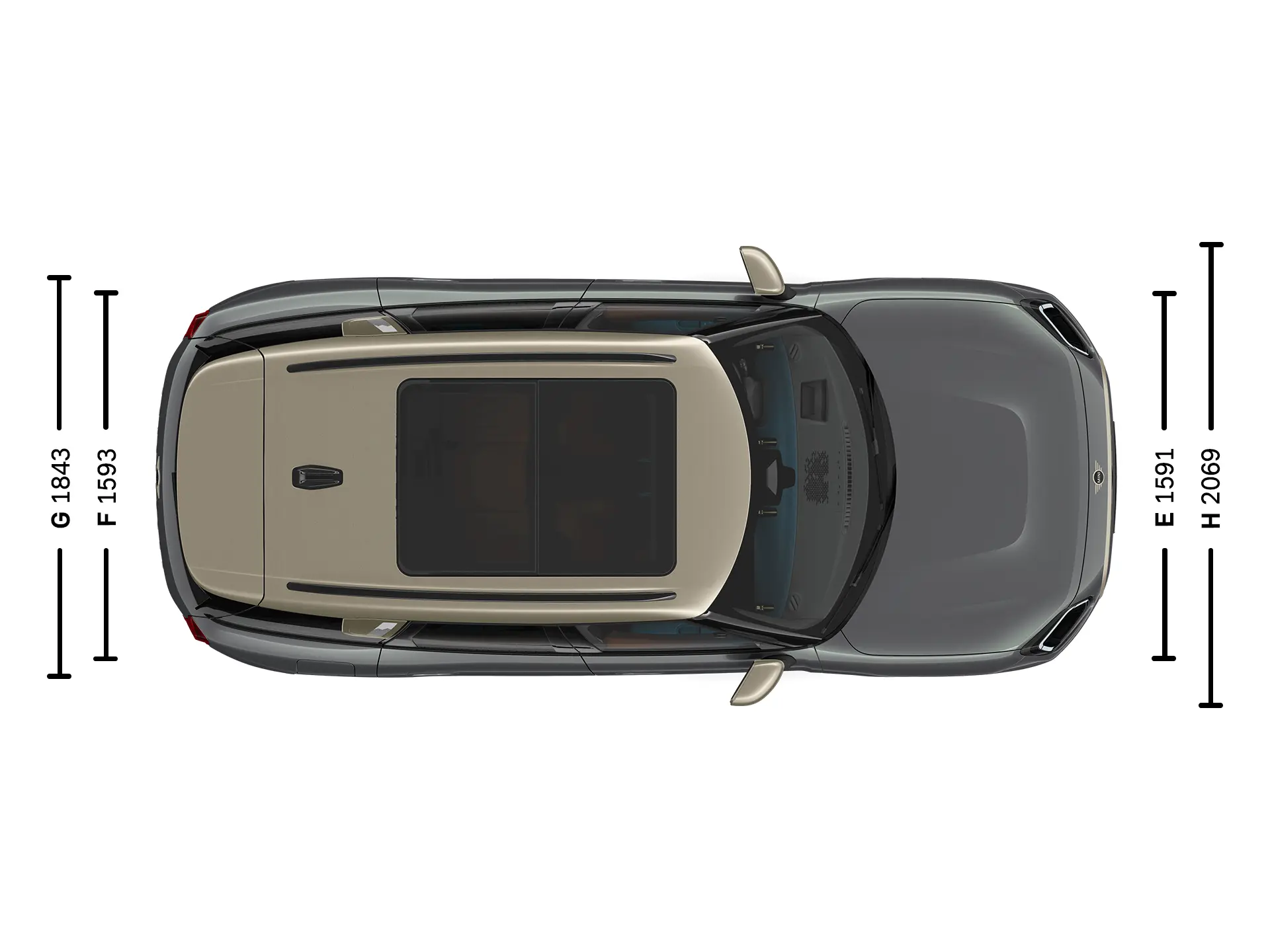 Helt elektriska MINI Countryman – tekniska data | MINI.SE